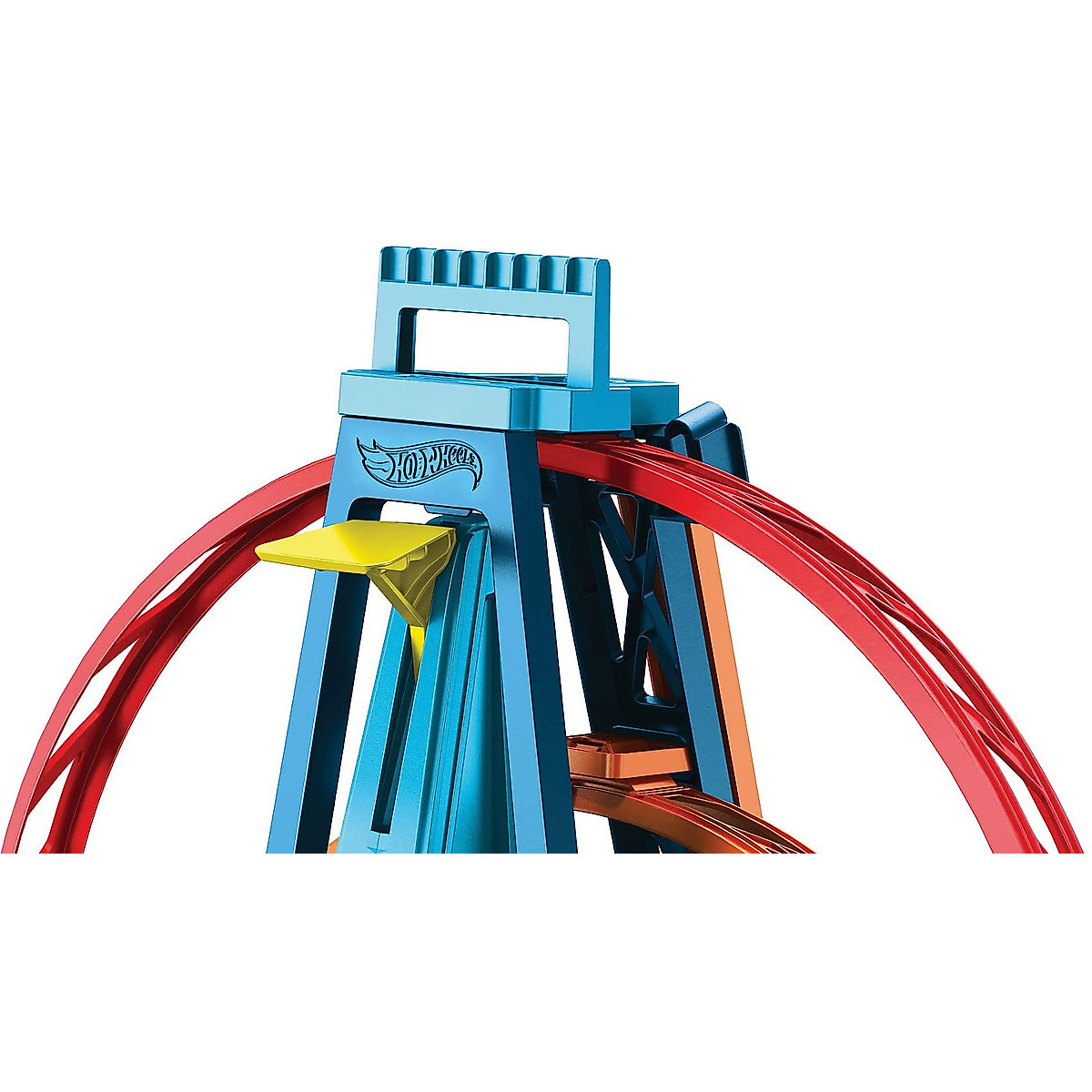 Hot Wheels Track Builder Triple Loop Stunt Loops Hot Wheels 1:64 scale Vehicles