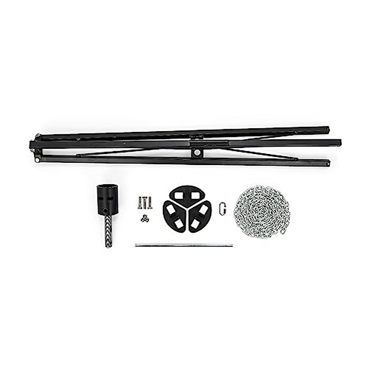 Camco Eaz-Lift Camper/RV 5th Wheel King Pin Tripod Stabilizer | Features Adjustable Height from 38.5" to 50" & 5,000 lb Certified Load Capacity | Folds for Easy RV Storage and Organization (48855)