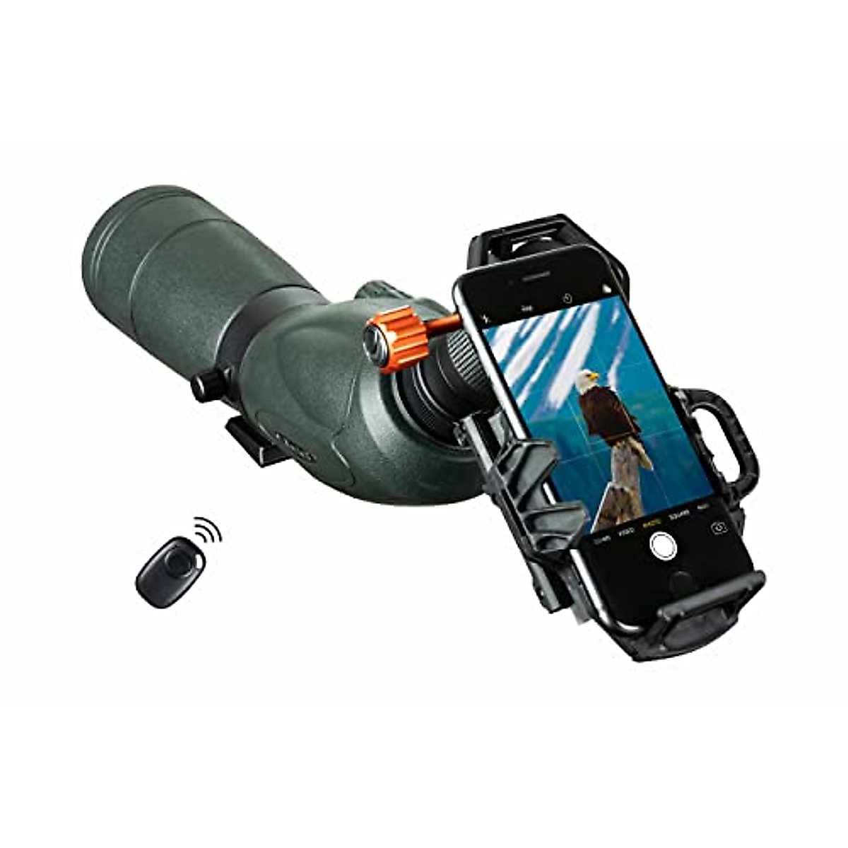 Celestron - NexGo DX Kit - Universal Smartphone Adapter - Digiscoping Smartphone Adapter - BONUS Bluetooth Shutter Release Remote