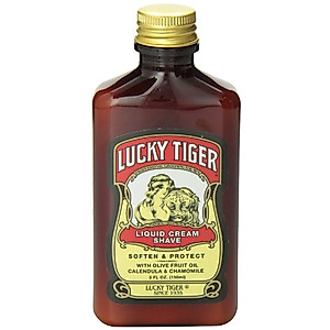 Lucky Tiger Lucky Tiger Liquid Cream Shave, 5 Oz, 5 Oz