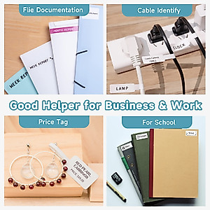 Label Maker Machine with Tape, Memoqueen Q30S Portable Mini Bluetooth Thermal Label Printer for Storage, Barcode, Mailing, Office, Home, Organizing, Sticker Label Makers with Multiple Templates, Green