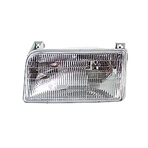 TYC Left Headlight Assembly Compatible with 1992-1996 Ford Bronco
