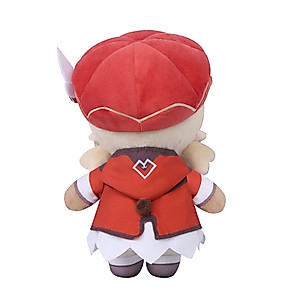 MORROWIND Klee Plush Doll Toy Stuffed Plushie Figure for Kids Girls Game Fans (RED, 20cm/7.87inch)