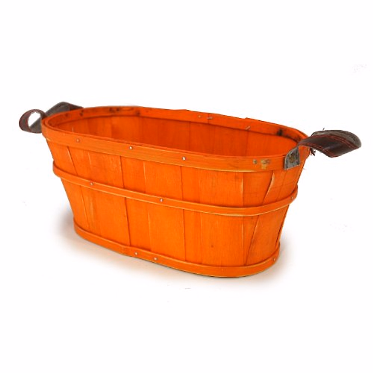 The Lucky Clover Trading Woodchip Bushel Basket, Orage