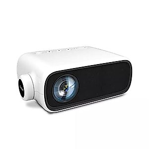 DROOS Mini Projector for Full 1080P Video Portable Projector YG-280 Projector Media Player Home Theater Theater (Color : Black, Si(projectors)