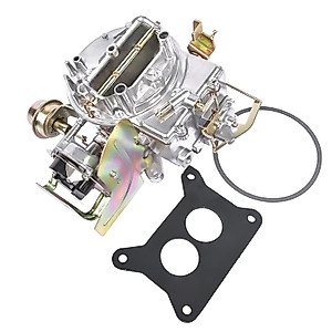 GELUOXI 2 Barrel Carburetor Carb 2100 2150 A800 Replacement for Ford 289 302 351 Mustang Cu Jeep Engine F100 F250 F350 Jeep 360 Cu Electric Choke Carb with Mounting Gasket