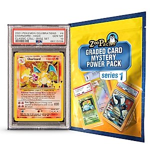 Zoo Packs Pokemon Graded Card Mystery Power Pack - Amazon Exclusive