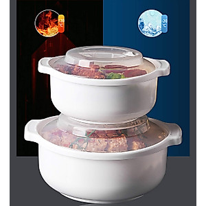 Zdesign Large Microwave Ramen Cooker Noodle or Soup Bowl Easy Mac Perfect for Breakfast, College Dorm Essentials for Boys Girls,Office, Dishwasher-Safe, BPA-Free