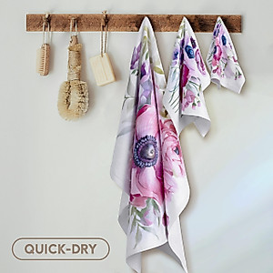 3D Rose I Cant Keep Calm its My bar Mitzvah. turquois. Saying TWL_210355_1 Towel, 15" x 22", Multicolor