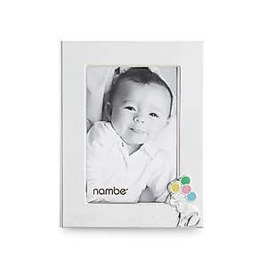 Nambe Bailey Picture Frame, 4" x 6” | Vintage and Contemporary Design | Tabletop Display and Home Office Décor | Made of Silver Plate | Designed by Mike Altomari