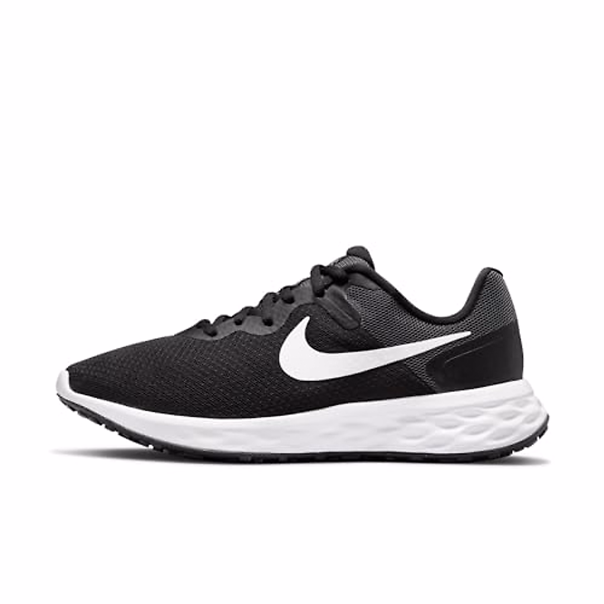 Nike Women's Sneaker Running Shoes, Black White Dk Smoke Grey Cool Grey, 6.5 AU