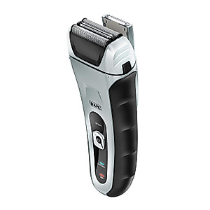Wahl Speed Shave, Rechargeable Lithium Ion Wet/Dry Waterproof Facial Hair Shaver With Speedflex Precision Foils - Model 7061-500