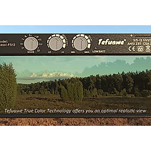 Tefuawe Auto Darkening Welding Lens, True Color Blue Technology, Variable Shade 5-13, 2x4.25 with 2pcs Replacement Outside Cover Lens for Pipeliner Welding Hood