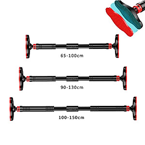 KDFJ Pull Up Bar with No Screws for Doorway,Trainer Chin Up Bar,Upper Body Workout Bar for Home Gym Exercise Fitness-90-130cm