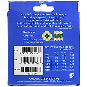 Yamaha FS50BT Acoustic Guitar Strings
