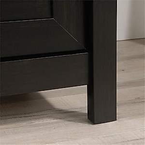 Pemberly Row Engineered Wood 2-Drawer Lateral File Cabinet in Estate Black