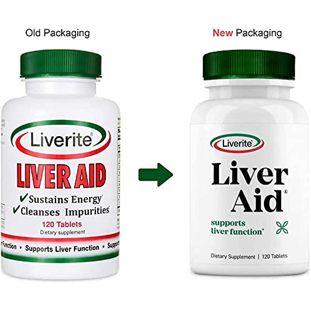 Liverite Liver Aid 120 Tablets, Liver Support, Liver Cleanse, Liver Care, Liver Function, Energy.