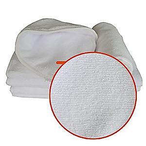 DoDo Bear Cloth Diapers One Size Adjustable Washable Reusable for Baby Girls Boys 6 Pack(Color12)