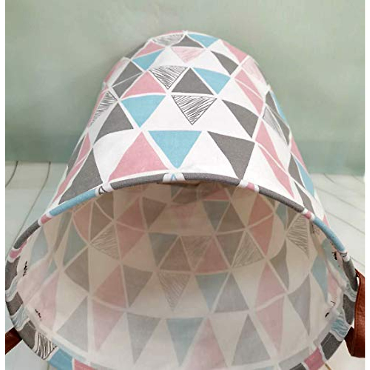 Hehoilam Storage Baskets Waterproof Foldable Organizer Large Storage Bins for Dirty Clothes Home and Office Toy Organizer Laundry Hamper(Pink triangle)