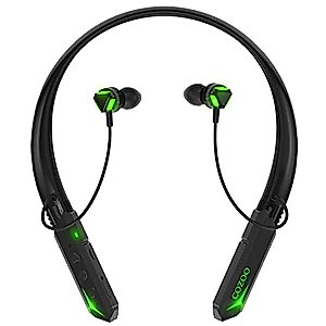 Neckband Bluetooth Headphones,COZOO Bluetooth Wireless Earbuds Neckband Waterproof Sports Earphones w/Mic,HiFi Stereo in-Ear Magnetic Noise Cancelling Earbuds,Acc/ENC Dual Audio Decoding,23H Playtime