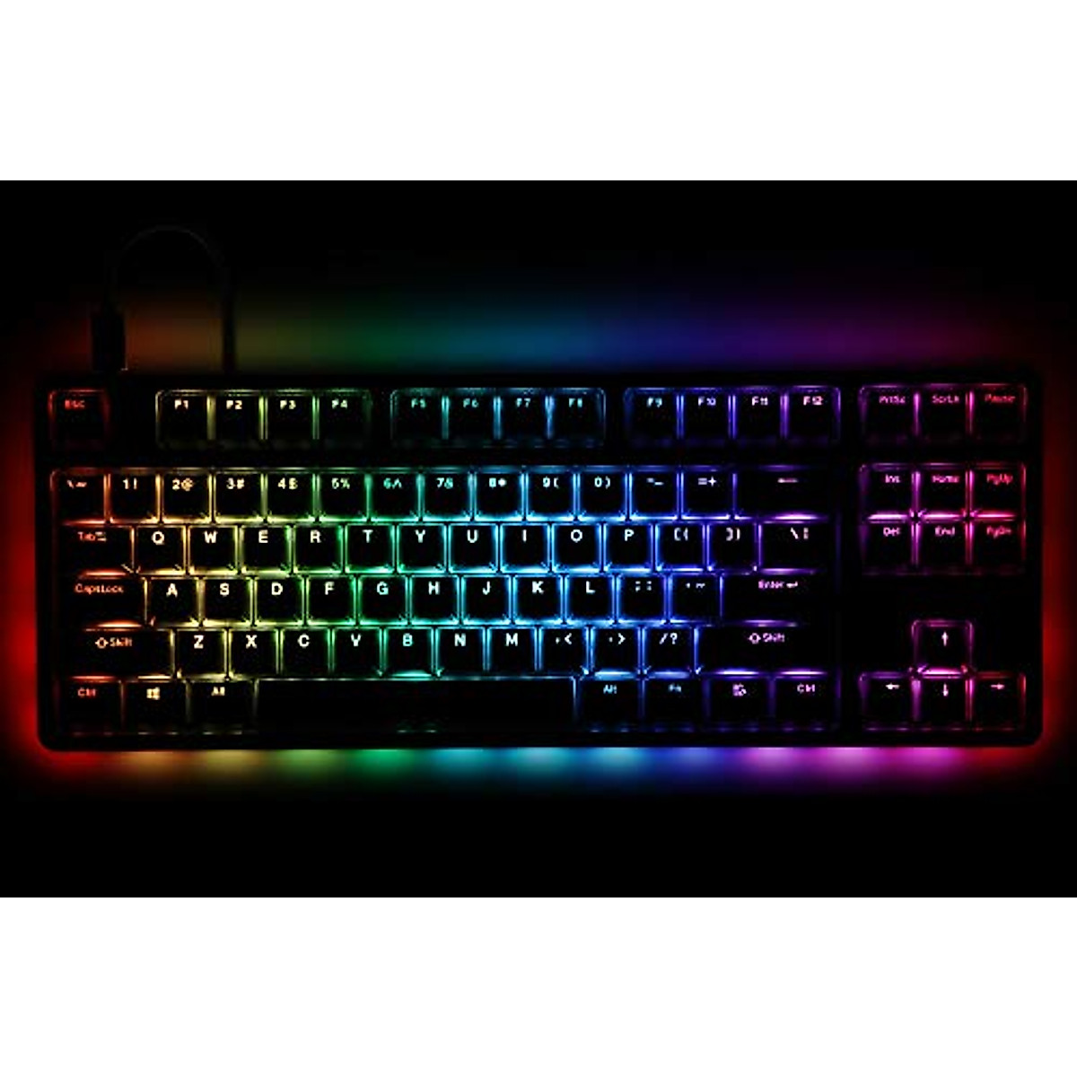DROP CTRL High-Profile Mechanical Keyboard — Tenkeyless TKL (87 Key) Gaming Keyboard, Hot-Swap Switches, Programmable, Backlit RGB LED, USB-C, Doubleshot PBT, Aluminum (Gray, Cherry MX Brown)