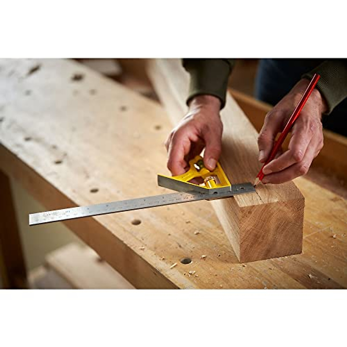 STANLEY 2-46-028 Combination Die Cast Square, 300mm/ 12''