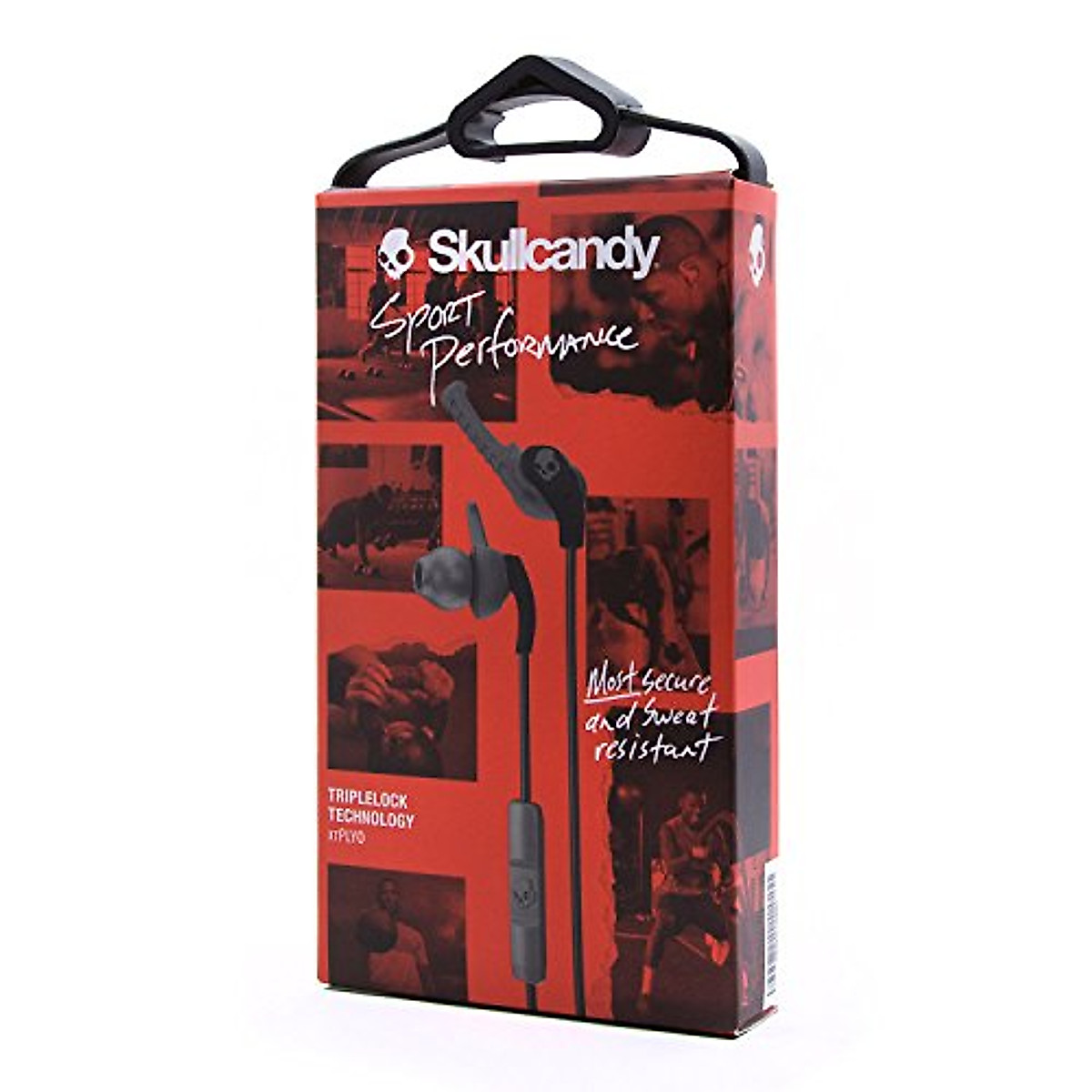 Skullcandy XTplyo In-Ear Sport Earbuds with Mic, Plum/Pink