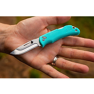 OUTDOOR EDGE Razor Mini Folding Pocket Knife | Compact 2.2" EDC Knife with RazorSafe Replaceable Blades | Perfect Small Everyday Carry Knife for Men Women | Includes 2 Replaceable Drop Point Blades