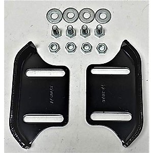 LAWN & GARDEN AMC Set of 2 Snow Thrower Skids Compatible with Honda Snow Skid Shoes 76153-736-010, 76153-736-010, Includes Mounting Hardware
