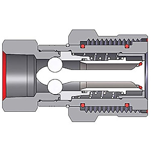 Dixon 3/4" VEP COUP, 3/4" NPTF, BOP 201200-6 (1834106K)