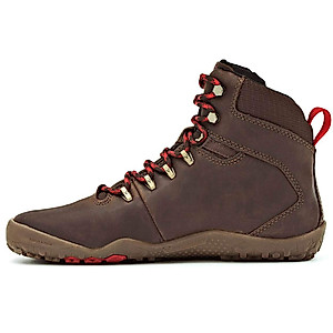 Vivobarefoot Women's Tracker FG L Leather Walking Shoe, Dark Brown, 38 EU (7.5 B(M) US Women)
