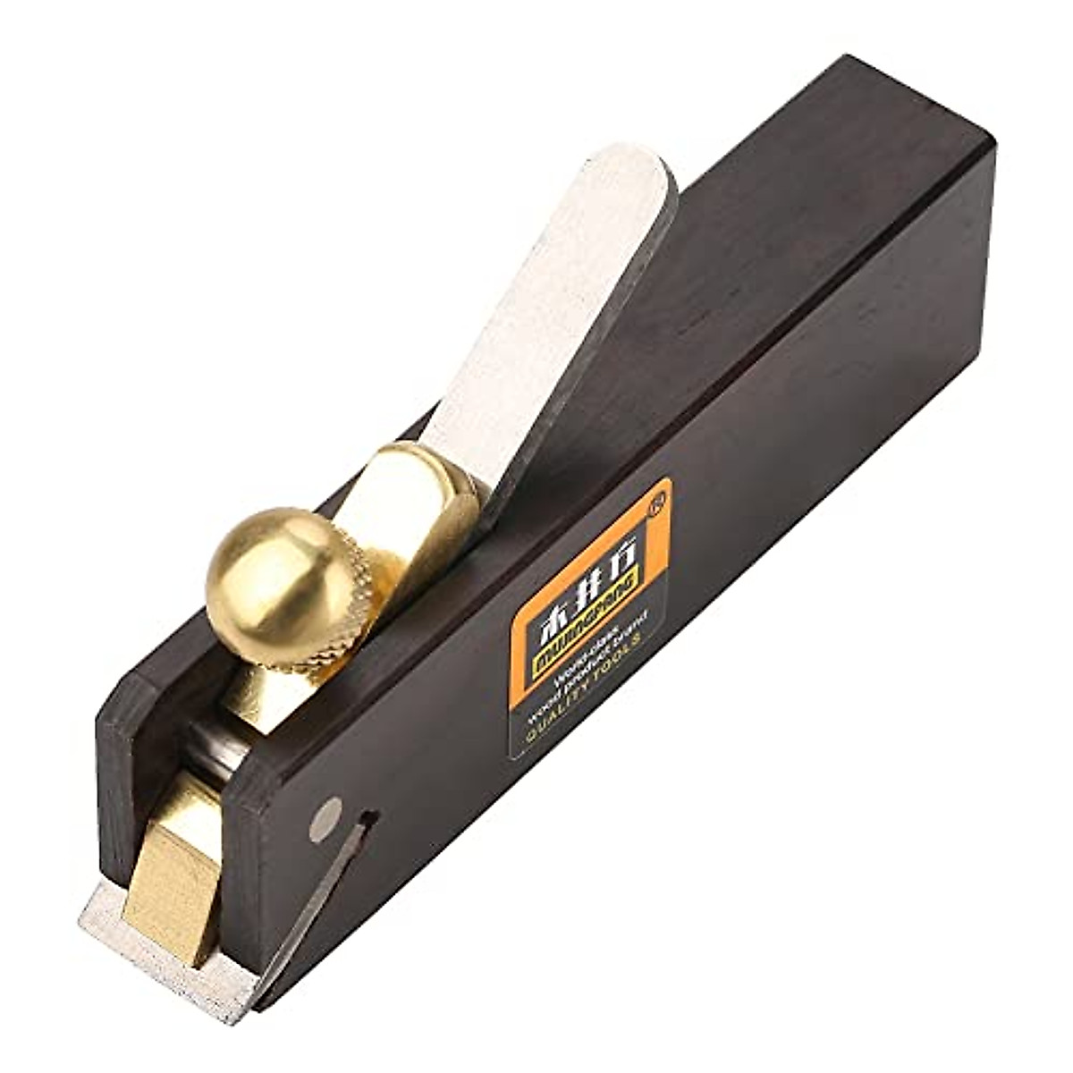 Mini Wood Planer, 3 inch Wood Hand Planer Ebony Woodworking Plane for Planing Surface Smoothing & Flat Bottom Trimming Wood Perfect for Carpenter DIY Wood Cutting Tool