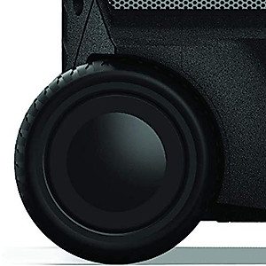 Monster Rockin' Roller 270 Portable Indoor/Outdoor Wireless Speaker, 200 Watts, Up to 100 Hours Playtime, IPX4 Water Resistant, Qi Charger, Connect to Another TWS Speaker (Slate)