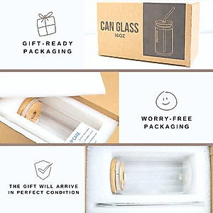 Gifts for Friends Female - Friendship Gifts for Women Friends, Gifts for Best Friends Women, Bestie Gifts for Women, BFF Gifts - Best Friend Birthday Gifts for Women Friendship - 16 Oz Can Glass