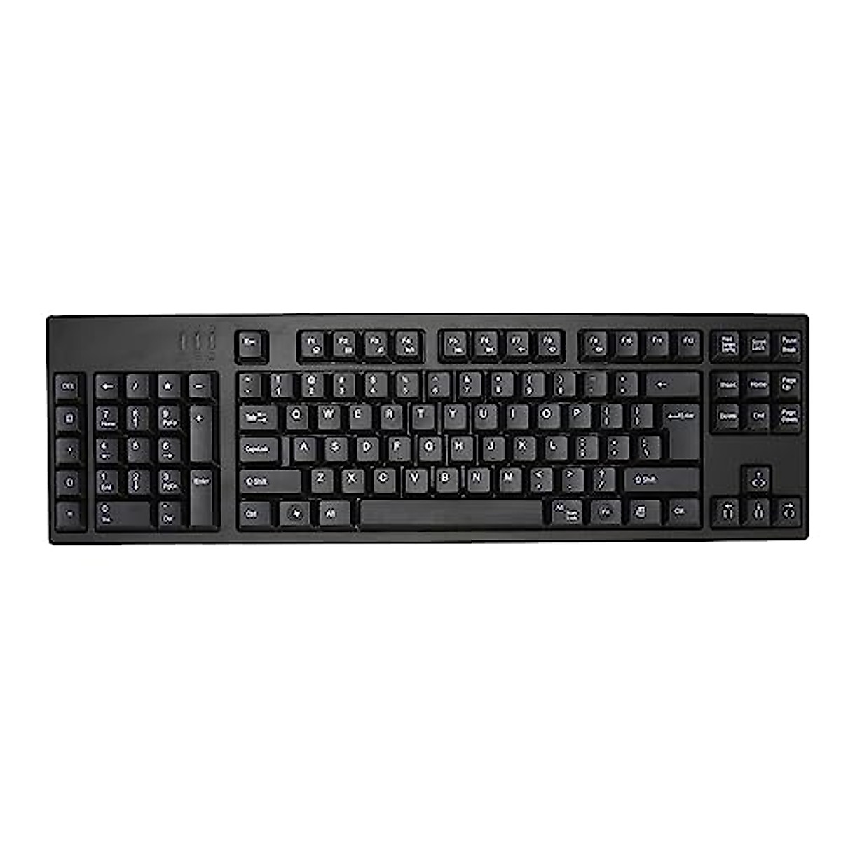 GOWENIC 109 Keys Left Handed Keyboard, Multimedia USB Ergonomic Keyboard, Plug and Play Office Keyboard, Reduce Back and Shoulder Strain to Improve Posture