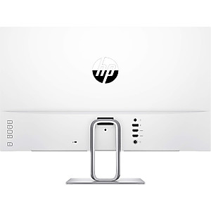 HP Pavilion 27q 27-inch QHD 2k 1440p IPS LED Monitor with AMD FreeSync Support, 100% sRGB, and VESA Mounting Bracket (1HR73AA#ABA) - Silver
