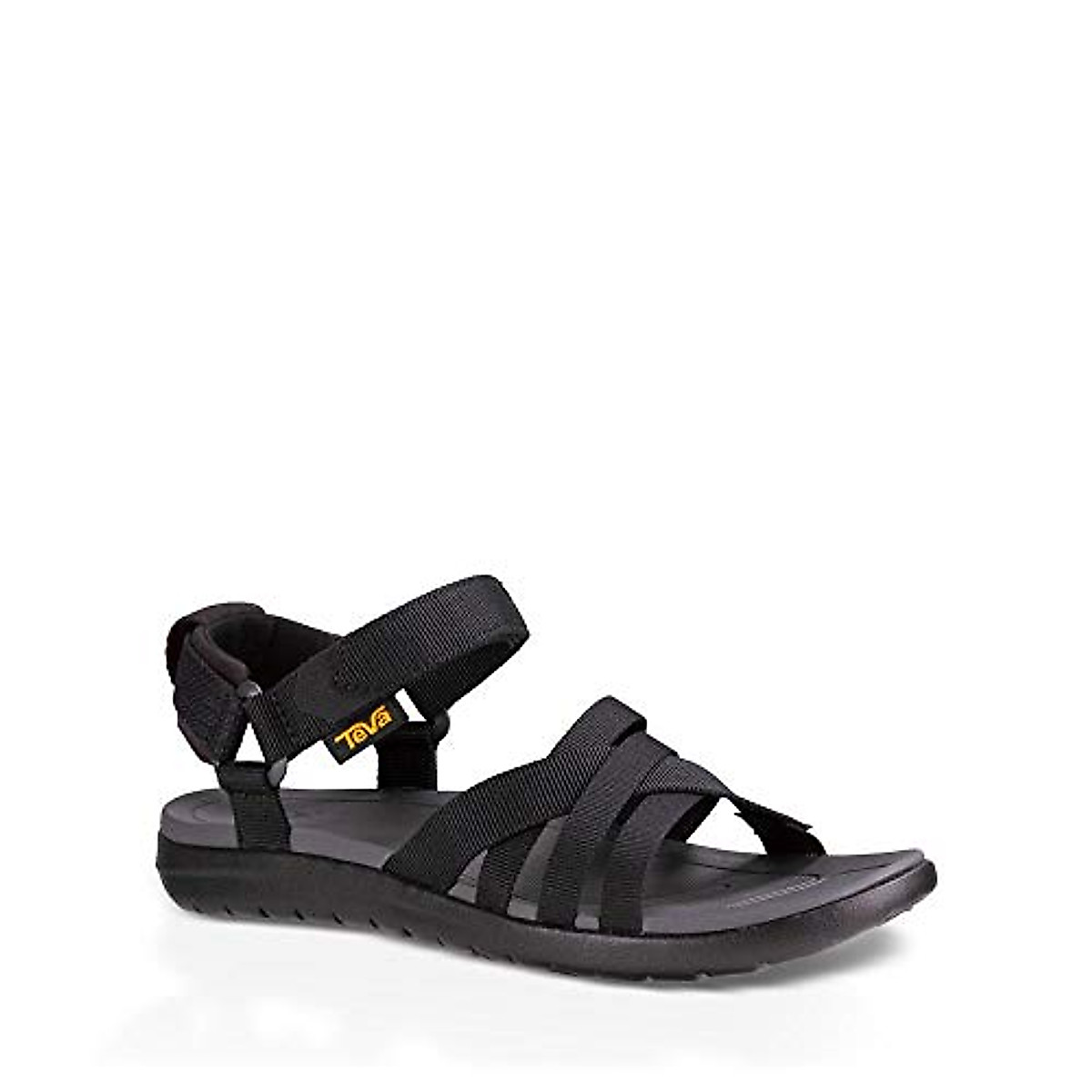 Teva Women's Sanborn Sandal, Black, 5 Medium US