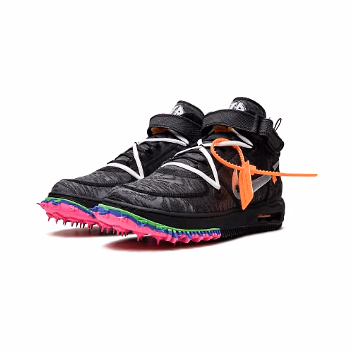 Nike Mens Air Force 1 Mid DO6290 001 Off-White - Black - Size 8