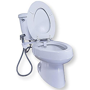 Bidet-N-Spray 2-in-1 Combo Non-Electric Bidet and Hand-held Sprayer Toilet Attachment - Easy to Install - Adjustable Water Pressure - Hygienic Bathroom Essential