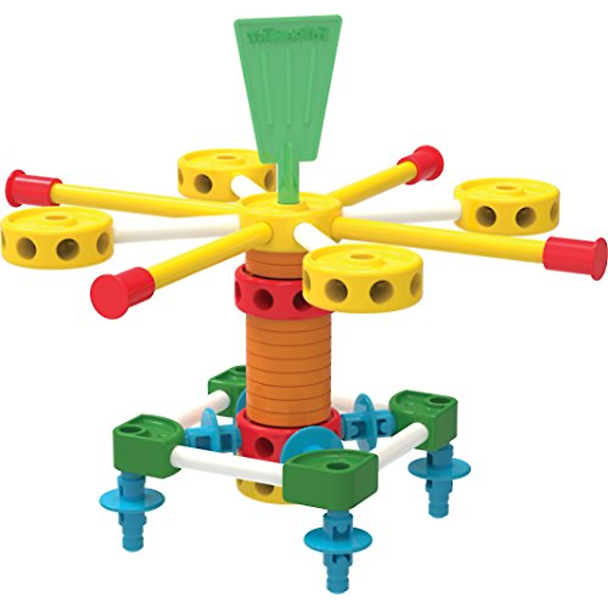 TINKERTOY ‒ 100 Piece Essentials Value Set ‒ Ages 3+ Preschool Education Toy