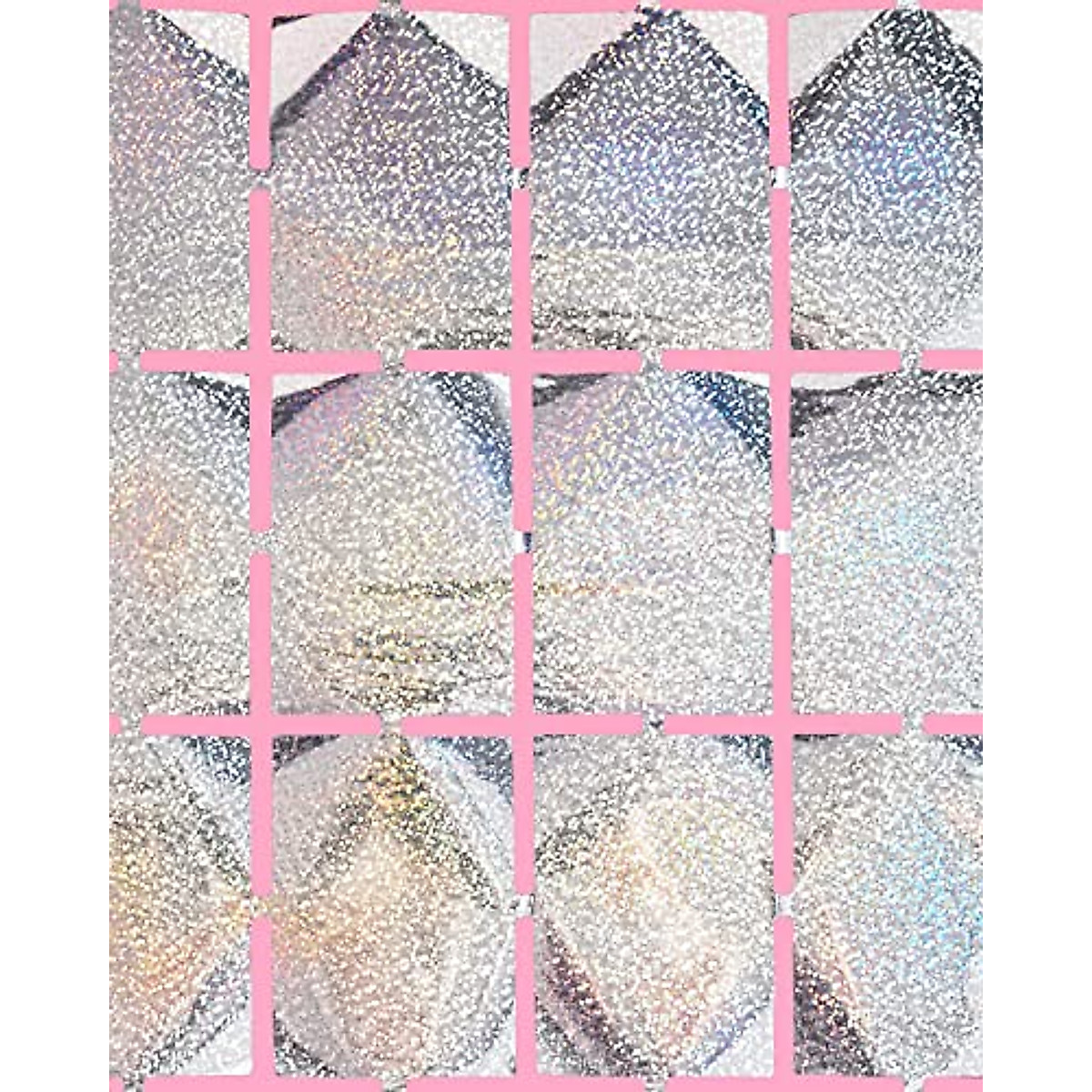 xo, Fetti Party Decorations Silver Iridescent Square Foil Curtain - Set of 2 | New Years Eve 2023, Bachelorette Backdrop, Wedding, Square Birthday Photo Booth