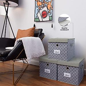 GRANNY SAYS Bundle of 3-Pack Storage Cubes for Closet & 3-Pack Shelf Storage Cubes