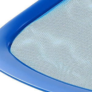 Pool Skimmer - Pool Net with 3 Section Pole, 10.2" x 48", Pool Skimmer Net with Fine Mesh Net, Telescopic Aluminum Pole, Plastic Frame, Ultra-fine Pool Skimmer for Ponds, Fish Tank, Hot Tub