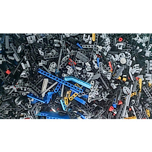 LOONGON 2 POUNDS Technical Parts Random Lot of Pieces-Compatible with major brands Technic Pieces Compatible with Lego Technic Parts Random Technical Parts