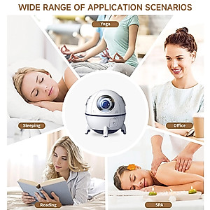 Humidifiers for Bedroom Kids Nursery,Mini Cool Mist humidifier,Baby Diffuser with Nightlight,Small Cute Ultrasonic Quiet Plant Humidifiers, Auto-Shut Off,for Home Office,BPA Free