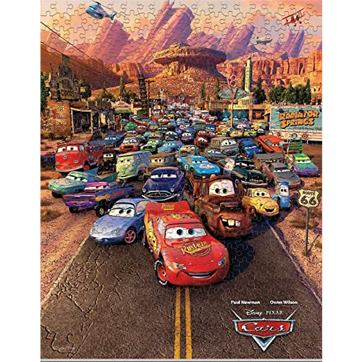 Ceaco - 5 in 1 Multipack - Disney/Pixar -Monsters University (MU), The Incredibles, Toy Story 2, Cars, & Inside Out - (2) 300 Piece, (2) 500 Piece, (1) 750 Piece Jigsaw Puzzles