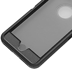 for iPhone 8 Plus Case iPhone 7 Plus Case with Screen Protector [Shockproof] [Dropproof] [Dust-Proof] 3 in 1 Heavy Duty Protection Phone Cover for Apple iPhone 8 Plus & 7 Plus 5.5" Black