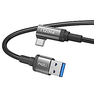 PHIZLI Link Cable 16ft Compatible for Oculus Quest 2,VR Headset Cable, High Speed Data Transfer & Fast Charging USB C 3.2 Gen1 Cord for VR Headset Game Accessories