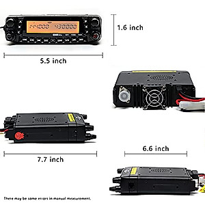TYT TH-9800D Plus Version Quad Band Cross-Band 50W Mobile Transceiver Vehicle Radio Amateur Base Station, Cable/Software incl