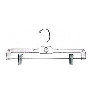 Only Hangers Plastic Pant/Skirt Clips (Set of 100) Color: Clear